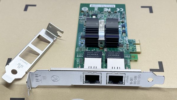 Card mạng PCI-e Gigabit Dual 2 RJ45 Port NIC 1Gbps cho PC, Server chip ...