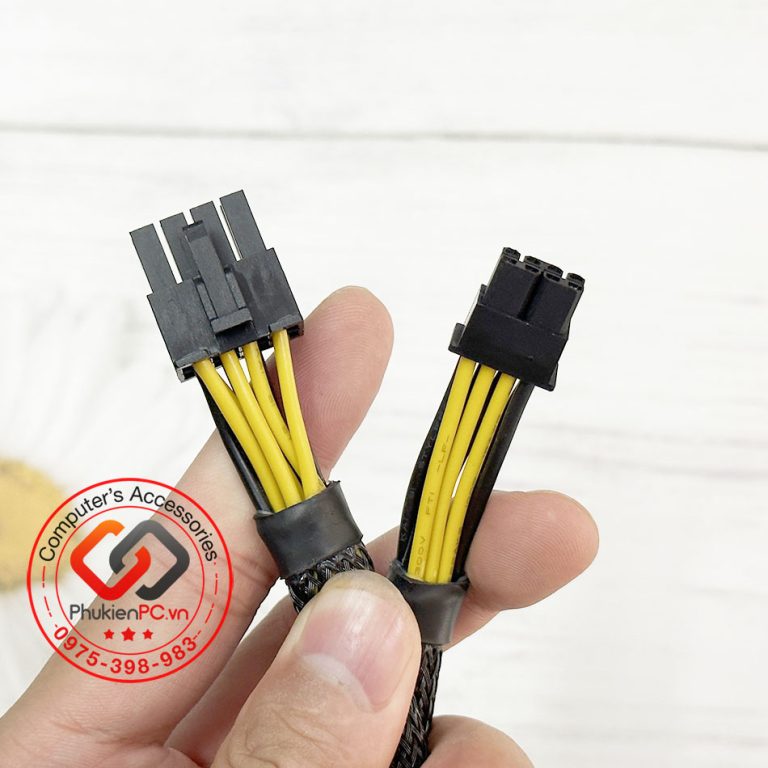 Dây nguồn Mini 8Pin GPU to 8PIN PCIE VGA Nvidia K80 M40 M60 P40 P100 ...