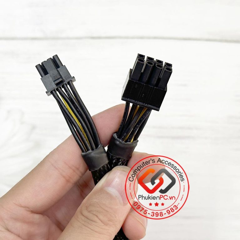 Dây nguồn Mini 8Pin GPU to 8PIN PCIE VGA Nvidia K80 M40 M60 P40 P100 ...