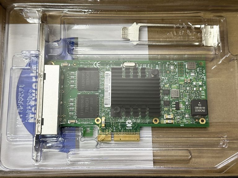 Card mạng PCIE 4x to 4 Port LAN Gigabit Ethernet chip intel i350-T4 cho ...