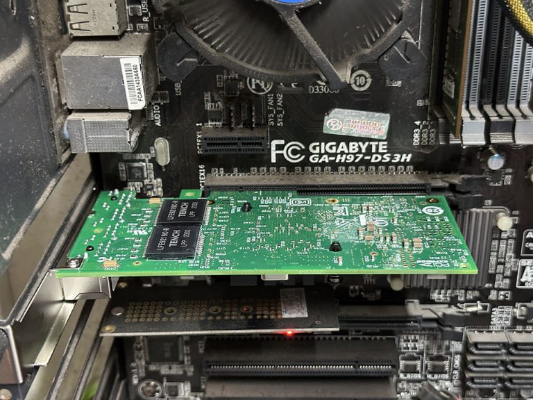 Card mạng PCIE 4x to 4 Port LAN Gigabit Ethernet chip intel i350-T4 cho ...