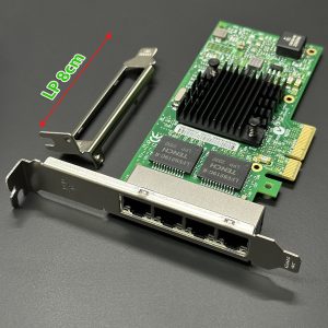 Card mạng PCIE 4x to 4 Port LAN Gigabit Ethernet chip intel i350-T4 cho ...