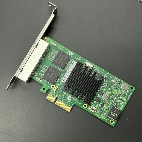 Card mạng PCIE 4x to 4 Port LAN Gigabit Ethernet chip intel i350-T4 cho ...