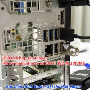 Giải pháp USB tích hợp Clover boot khởi động Win 10 11 cho ổ cứng SSD ...
