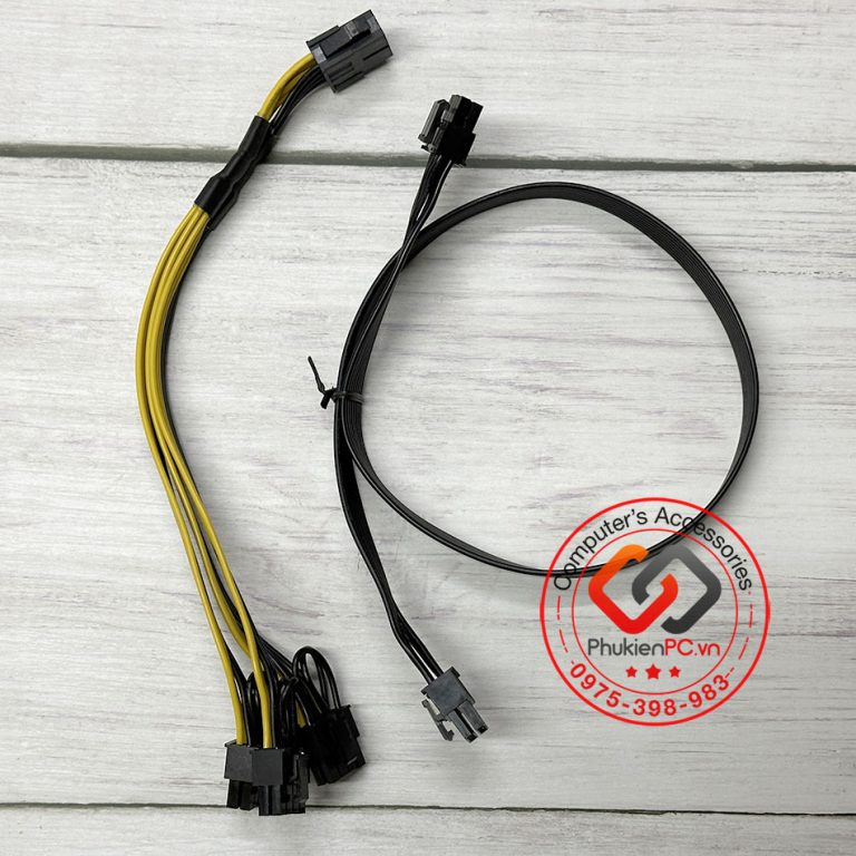 Dây nguồn Supermicro CBL-PWEX-1028, 8PIN PSU to 3 PCIe 8PIN VGA