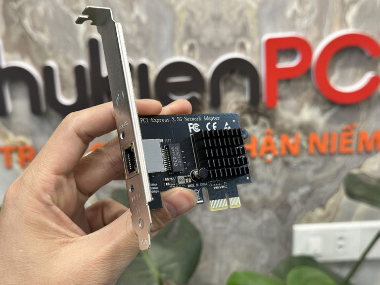 Card mạng PCIe 1x to LAN Ethernet 2.5G chip Intel i225