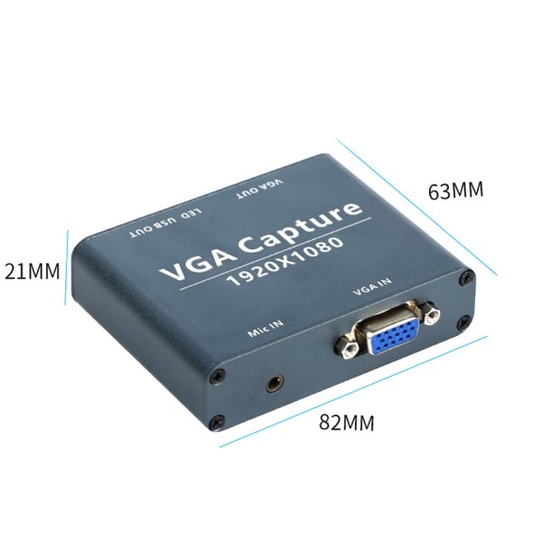 Box ghi hình capture VGA to USB 3.0 FULL HD1080P máy siêu âm, nội soi