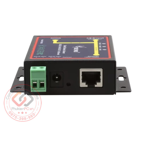 Bộ chuyển đổi Ethernet RJ45 to RS232 RS422 RS485 Converter Industrial Serial Device Server ...