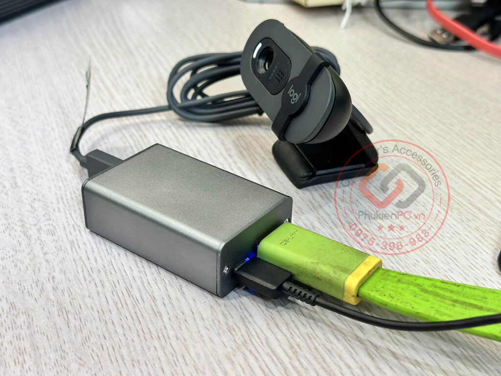 Bộ chuyển USB, Type-C UVC sang HDMI kết nối máy quay, webcam ra Tivi ...
