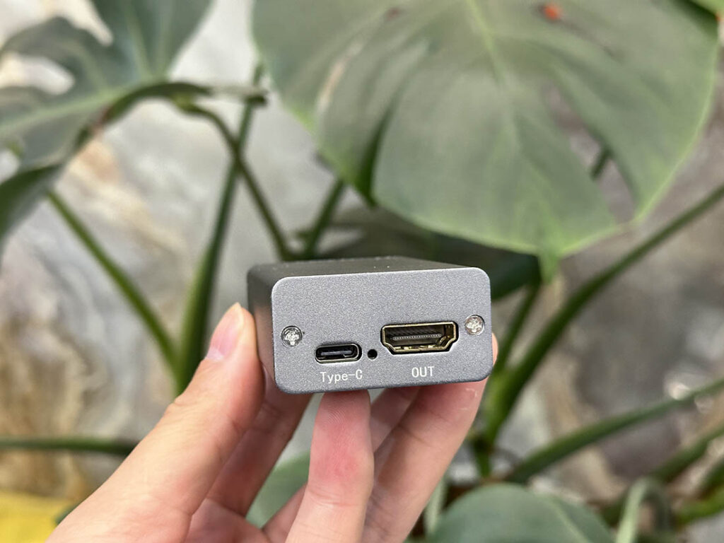 Bộ chuyển USB, Type-C UVC sang HDMI kết nối máy quay, webcam ra Tivi ...