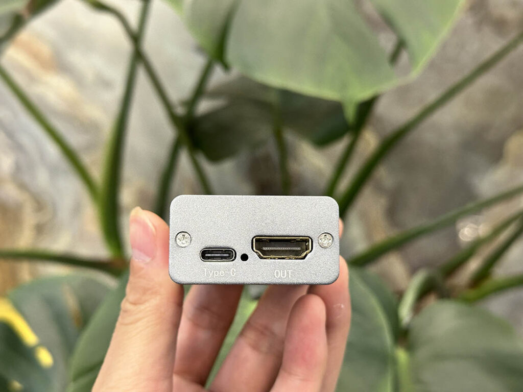 Bộ chuyển USB, Type-C UVC sang HDMI kết nối máy quay, webcam ra Tivi ...